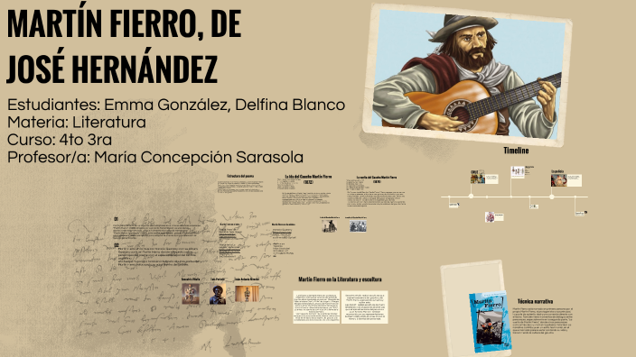 MARTÍN FIERRO, DE JOSÉ HERNANDEZ by Emma Gonzalez on Prezi