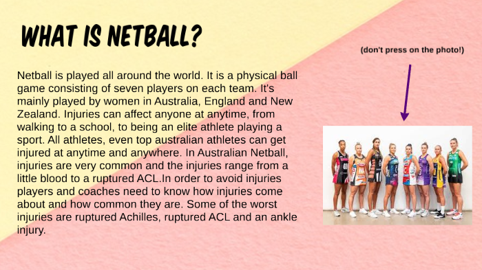 Jayde Netball Injuries by Jayde Bertrand on Prezi