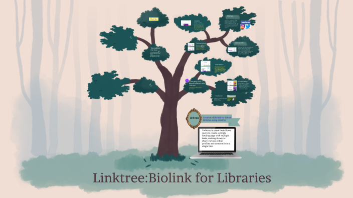 Creation of Biolink for School Libraries using Linktree by nirmal kumar mahanta on Prezi