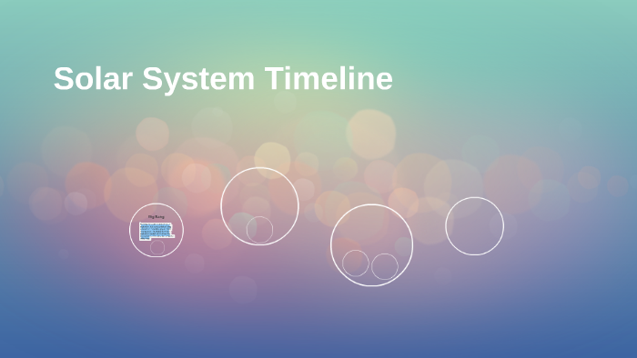 Solar System Timeline by Connor Speidel on Prezi
