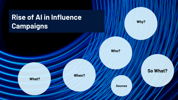 Global Politics AI Influence Campaigns by it's a knife Salehpour on Prezi