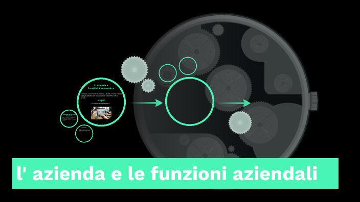 azienda e funzioni aziendali by Vanessa Zanin on Prezi