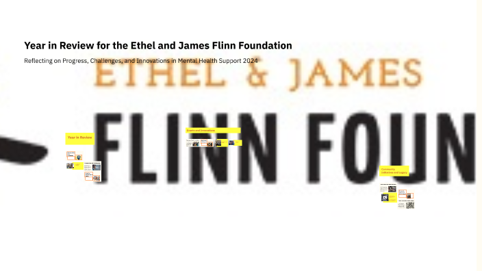 Year in Review for the Ethel and James Flinn Foundation by Claire ...
