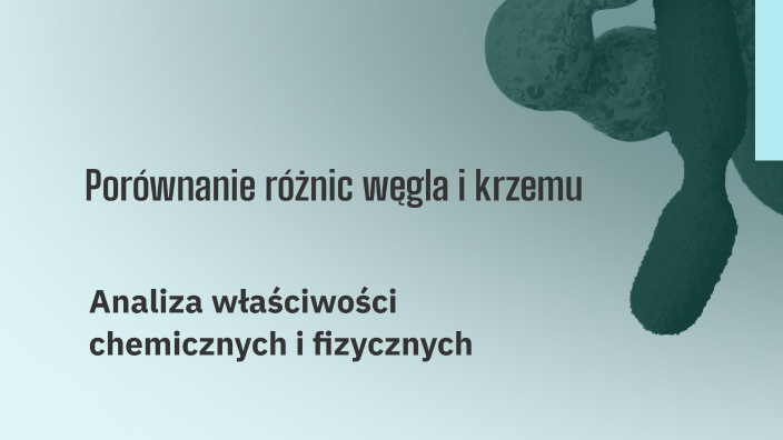 Porównanie różnic węgla i krzemu by cwel pedal on Prezi