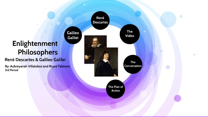 Enlightenment Philosophers; René Descartes and Galileo Galilei by Bryce ...