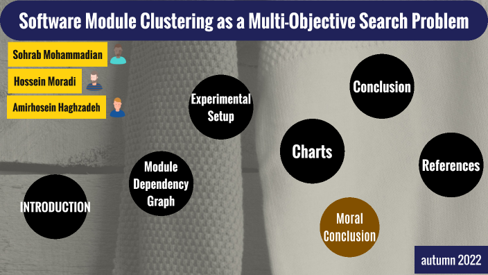 Software Module Clustering by Hossein Moradi on Prezi