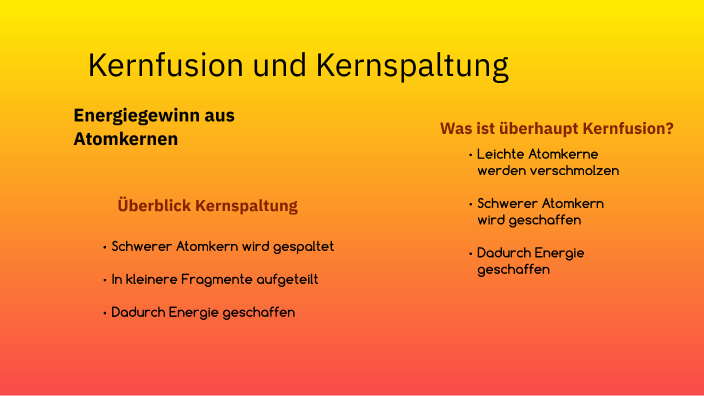 Kernspaltung und Kernfusion by Samuel Jackson Andelkovic on Prezi