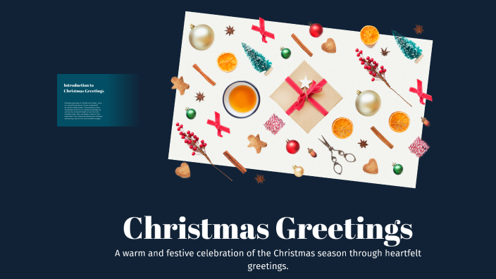 Christmas Greetings by Teodora Andrei on Prezi
