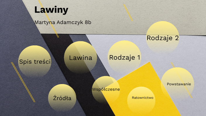 Lawiny by Martyna Adamczyk on Prezi