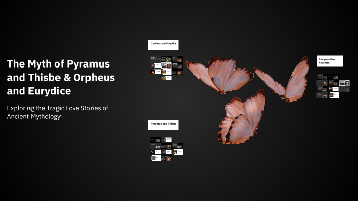The Myth of Pyramus and Thisbe & Orpheus and Eurydice by Julie ...