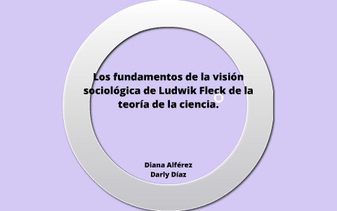 Los fundamentos de la visión sociológica de Ludwik Fleck de la teoría ...