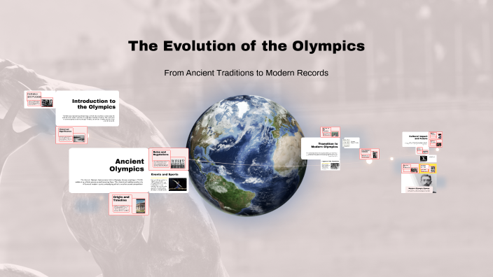 The Evolution of the Olympics by M T on Prezi