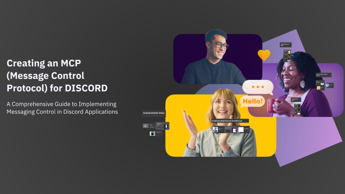 Creating an MCP (Message Control Protocol) for DISCORD by Ancelin ...