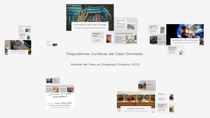 Diapositivas Jurídicas del Caso Gonzales by tania diaz on Prezi