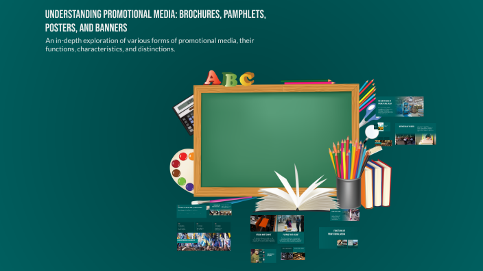 Understanding Promotional Media: Brochures, Pamphlets, Posters, and ...