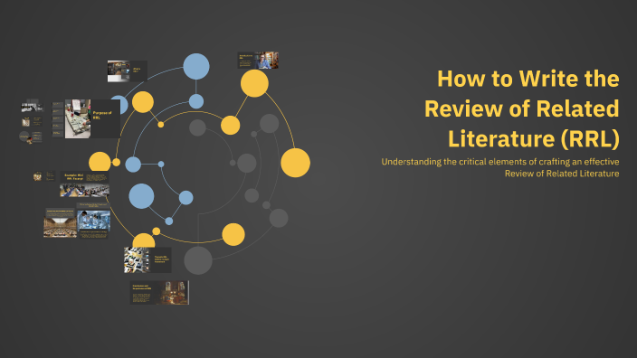 How to Write the Review of Related Literature (RRL) by Joanne Fuentes ...
