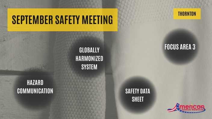 SEPTEMBER 2022 SAFETY MEETING by Briana Caldera on Prezi