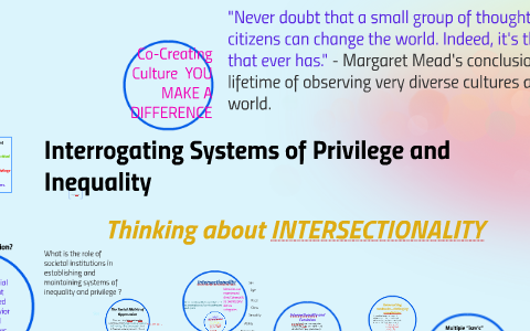 Interrogating Systems of Privilege and Inequality by Jessica Willis on ...
