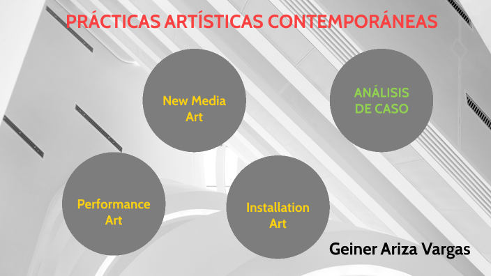 PRÁCTICAS ARTÍSTICAS CONTEMPORÁNEAS by Geiner Oliver Ariza Vargas on Prezi