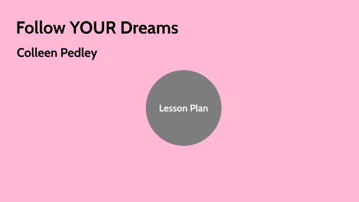 Follow Your Dreams by Colleen Pedley on Prezi