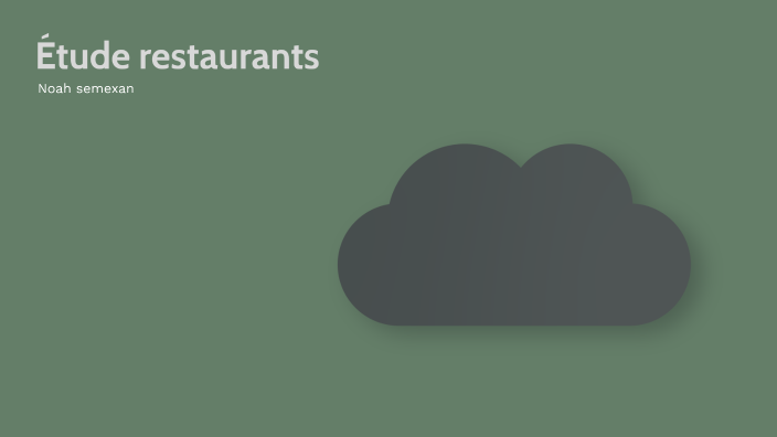 projet tarte by noah semexan on Prezi