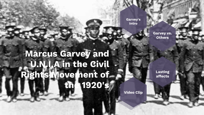 Marcus Garvey and UNIA in the Civil Rights Movement of the 1920's by ...