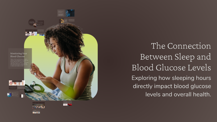 The Connection Between Sleep and Blood Glucose Levels by BRYAN CHIA on ...