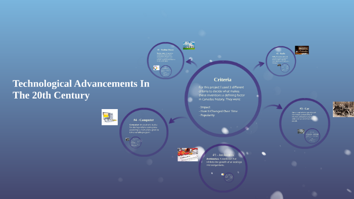 Technological Advancements In The 20th Century by julie sos on Prezi