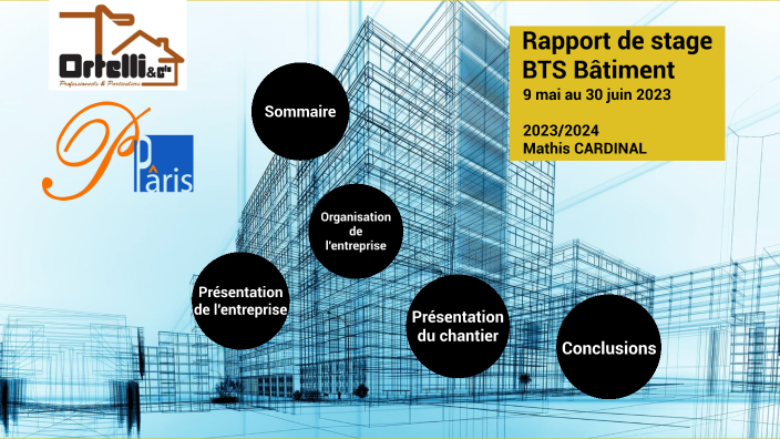 rapport de stage BTS batiment PAP by Mathias Cardinale on Prezi