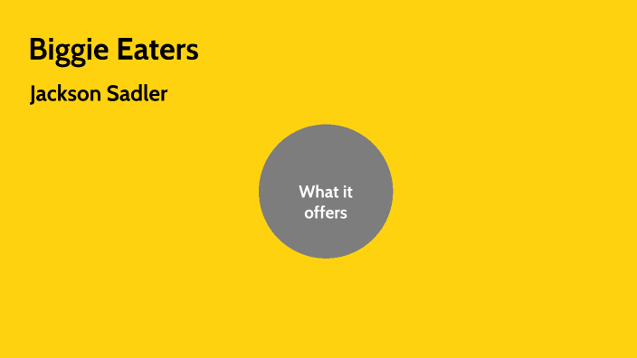 Biggie Eaters by Jackson Sadler on Prezi