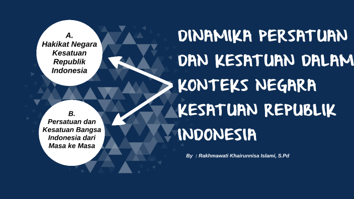 DINAMIKA PERSATUAN DAN KESATUAN DALAM KONTEKS NKRI by Rakhmawati Khairunnisa on Prezi