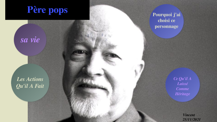 père pops by vincent cormier on Prezi