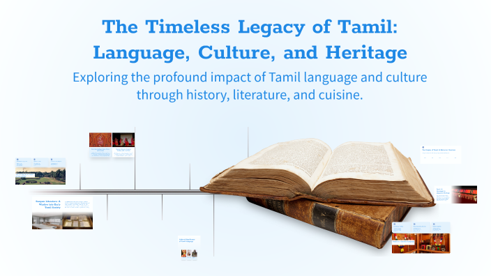 The Timeless Legacy of Tamil: Language, Culture, and Heritage by surya ...