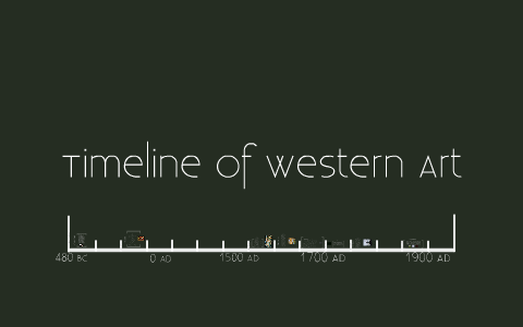 Timeline of Western Art by Amelia Hunter on Prezi