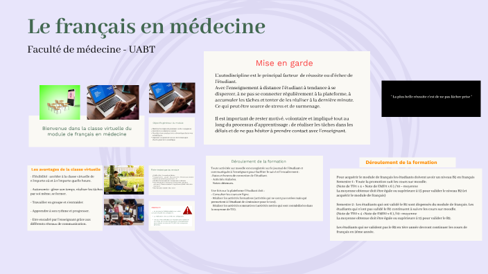 Le français en médecine by Warda BABA HAMED on Prezi