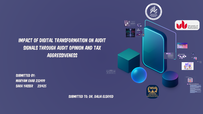 Impact of Digital Transformation on Audit Signals: A Study on Audit ...