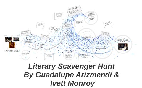 Literary Scavenger Hunt by Guadalupe Arizmendi