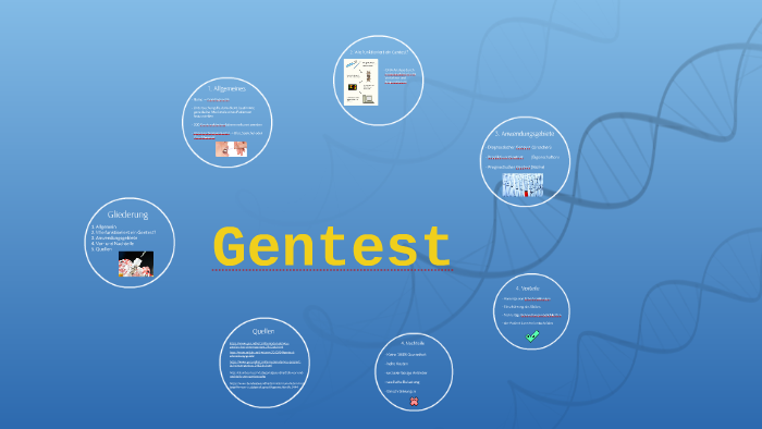 Gentest by Helene Schmidt on Prezi