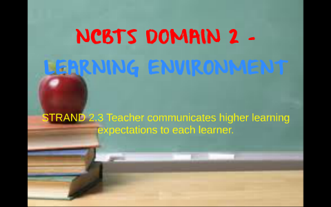 NCBTS DOMAIN 2 - LEARNING ENVIRONMENT by on Prezi