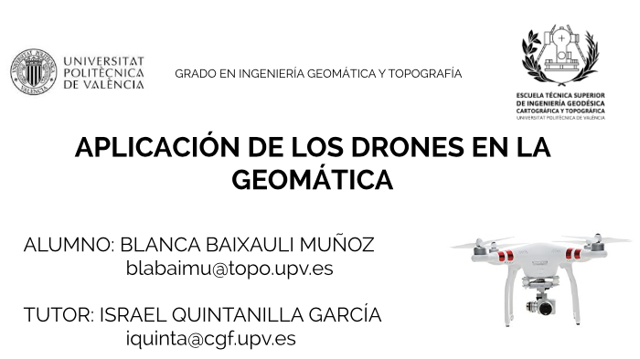TFG DRONES by Blanca Baixauli Muñoz on Prezi