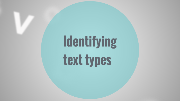 identifying text types by Flo E on Prezi