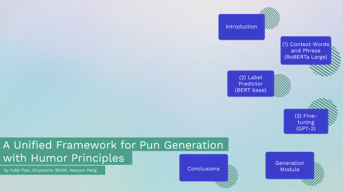 A Unified Framework for Pun Generation with Humor Principles by Daniele ...