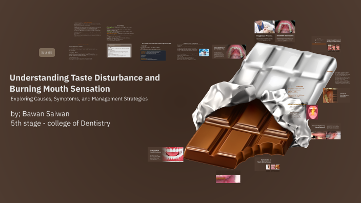 Understanding Taste Disturbance and Burning Mouth Sensation by bawan ...