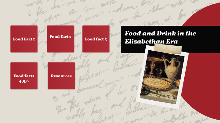 Food and Drink in the Elizabethan Era by Alana Herron on Prezi