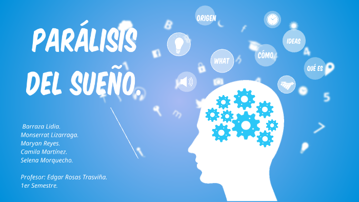 Parálisis del Sueño. by Lidia Barraza on Prezi