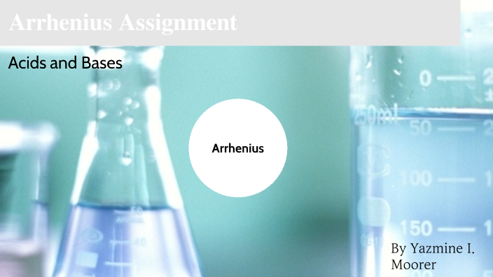 Arrhenius acids and bases by Yazmine Moorer on Prezi