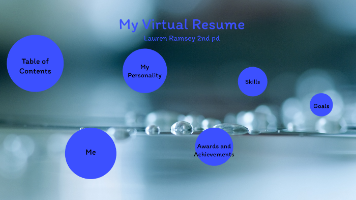 Virtual Resume Lauren Ramsey by lauren ramsey on Prezi