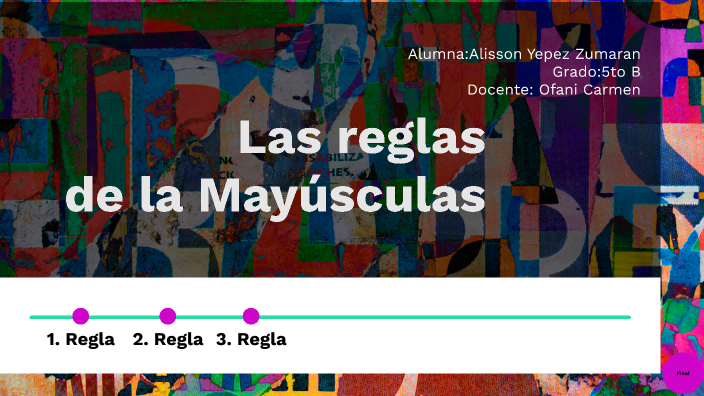 Las reglas de la Mayúsculas by Alisson Romina on Prezi