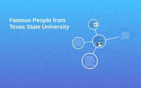 Famous people from Texas State University by on Prezi