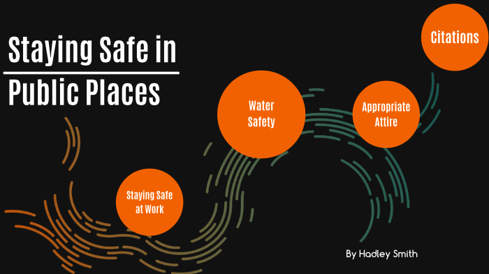 Staying Safe in Public Places by Hadley Smith